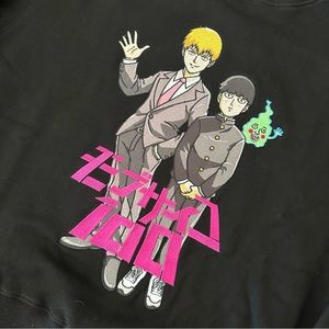 lowkey lewd | Sweaters | Mob Psycho 0 Embroidered Crewneck | Poshmark
